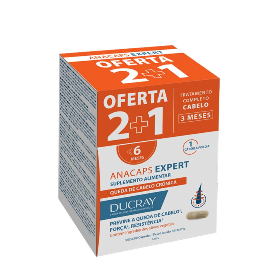 Ducray Anacaps Expert Trio 3x30 Cápsulas – FarmatoGo