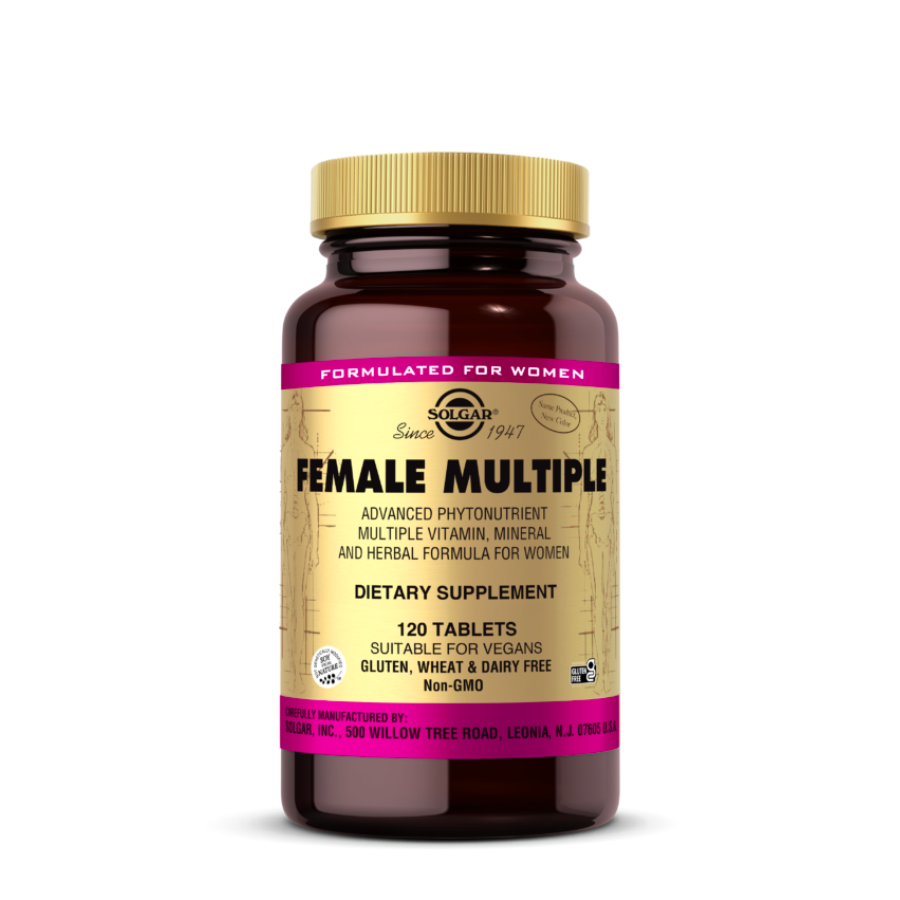 Solgar Female Multiple Multivitaminico Comprimidos x120 – FarmatoGo