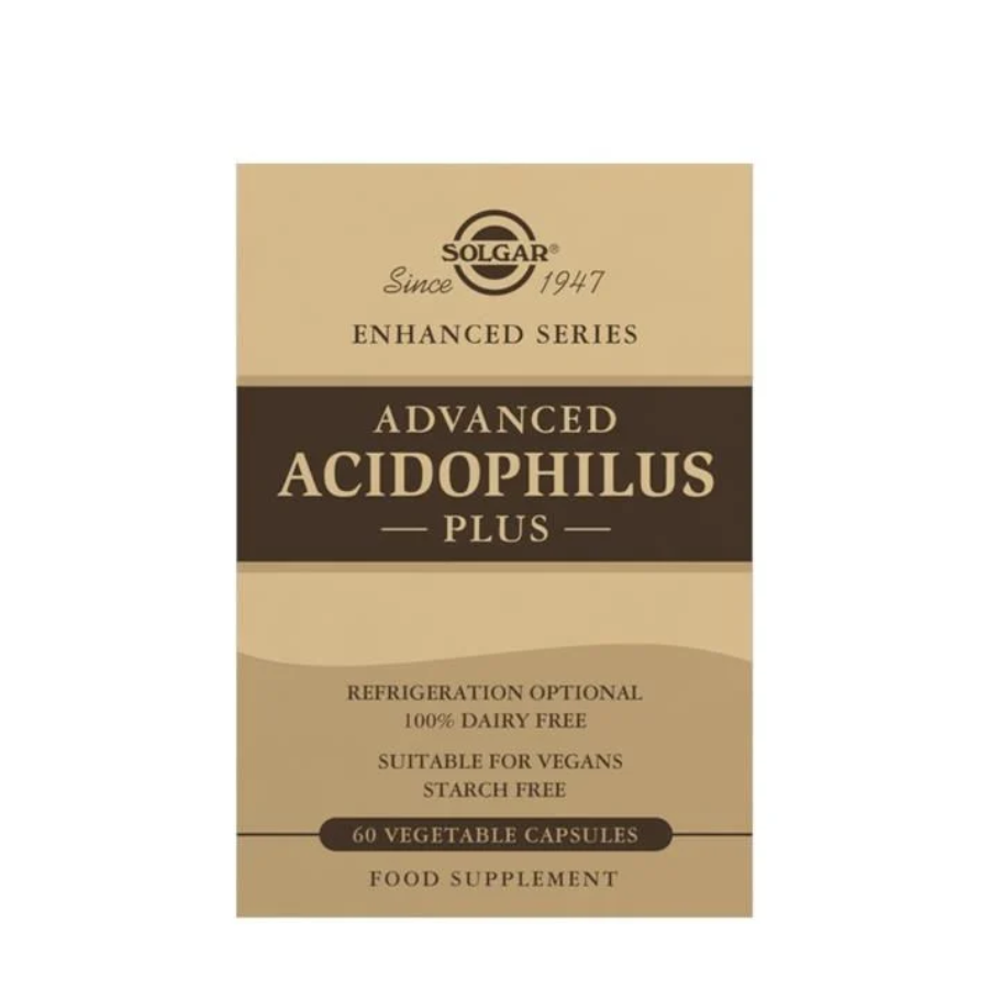 Solgar Advanced Acidophilus Plus Cápsulas x60 – FarmatoGo