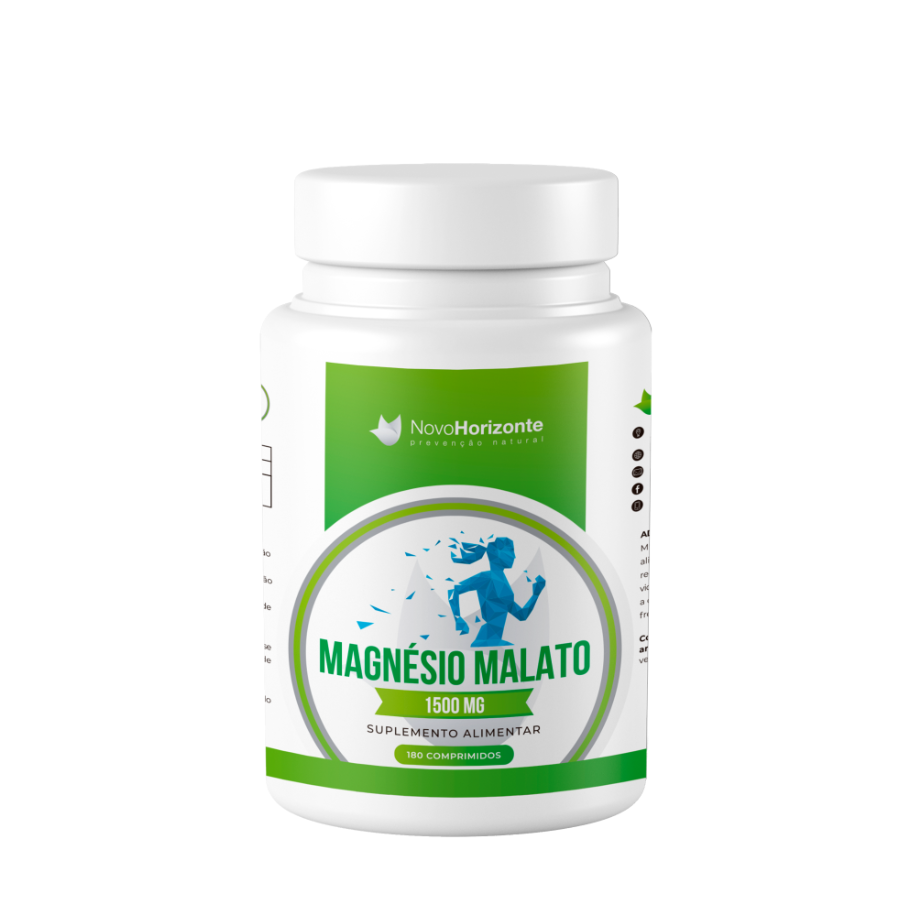 Novo Horizonte Magnésio Malato Comprimidos x180 – FarmatoGo