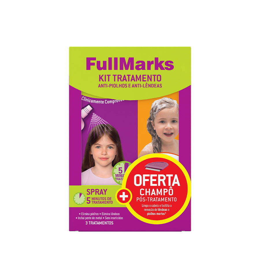 Fullmarks Anti-Lice and Anti-Nits Spray 150ml + Shampoo 150ml – FarmatoGo