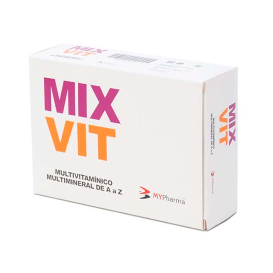 Mixvit Multivitaminas e Minerais Cápsulas x60 – FarmatoGo
