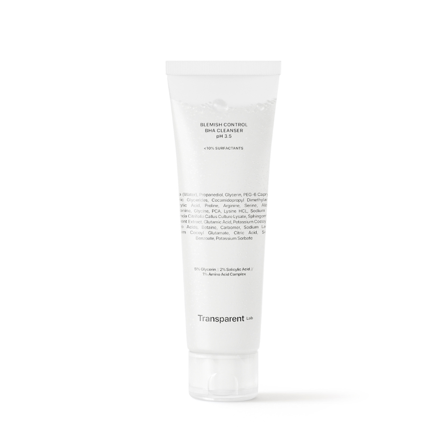 Transparent Lab Blemish Control BHA Cleanser pH 3.5 150ml – FarmatoGo