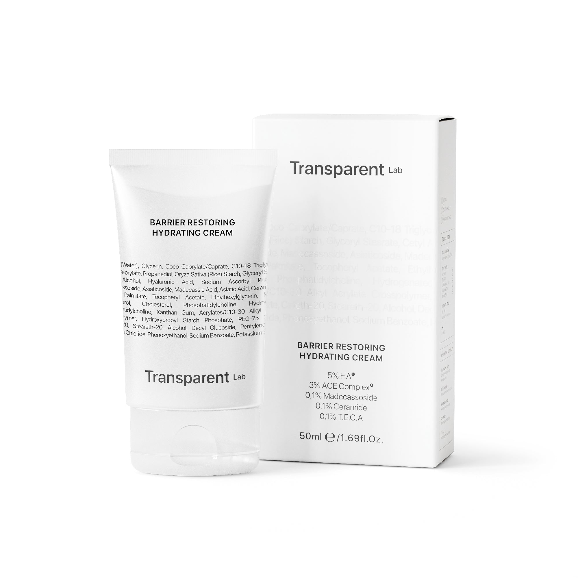 Transparent Lab Barrier Restoring Hydrating Cream 50ml – FarmatoGo