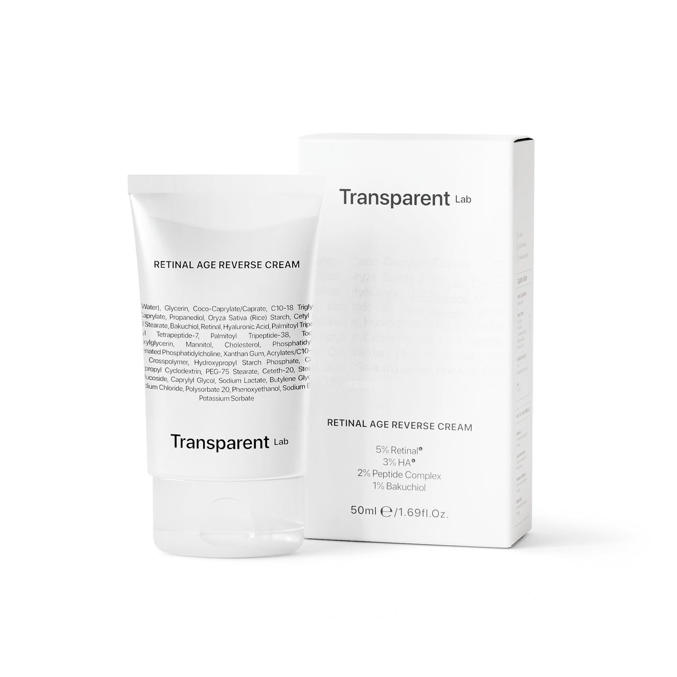 Transparent Lab Retinal Age Reverse Cream 50ml – FarmatoGo